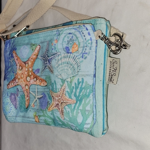 Sun And Sand | Bags | Two In One Crossbody Purse Shellsstarfish Coral ...